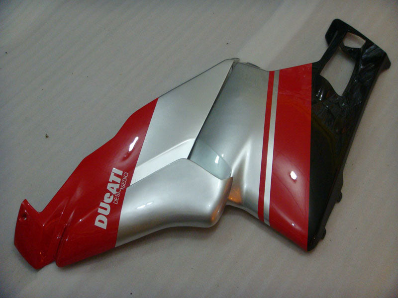 Red and Silver Black Factory Style - Ducati 749/999 – NewFairings